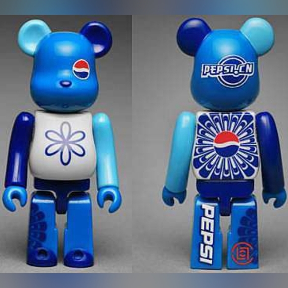 Accessories | Rare Medicom Toy Bearbrick Pepsi Clot Pepsi Logo ...
